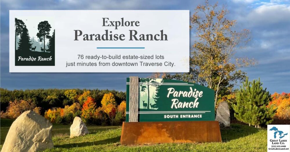 Lots For Sale Near Traverse City MI - Paradise Ranch Estates